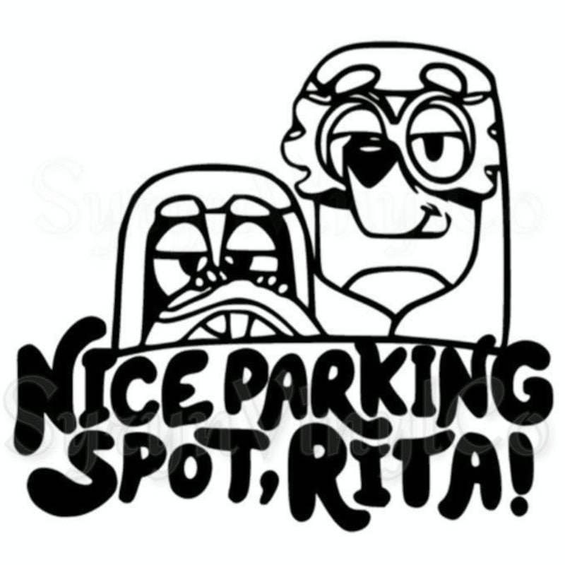 Nice Parking Spot Rita - Etsy