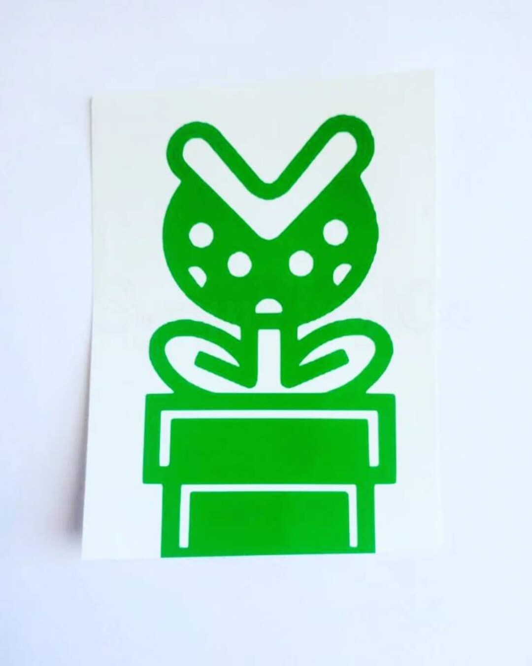 Mario | Piranha Plant Vinyl Decal - Etsy