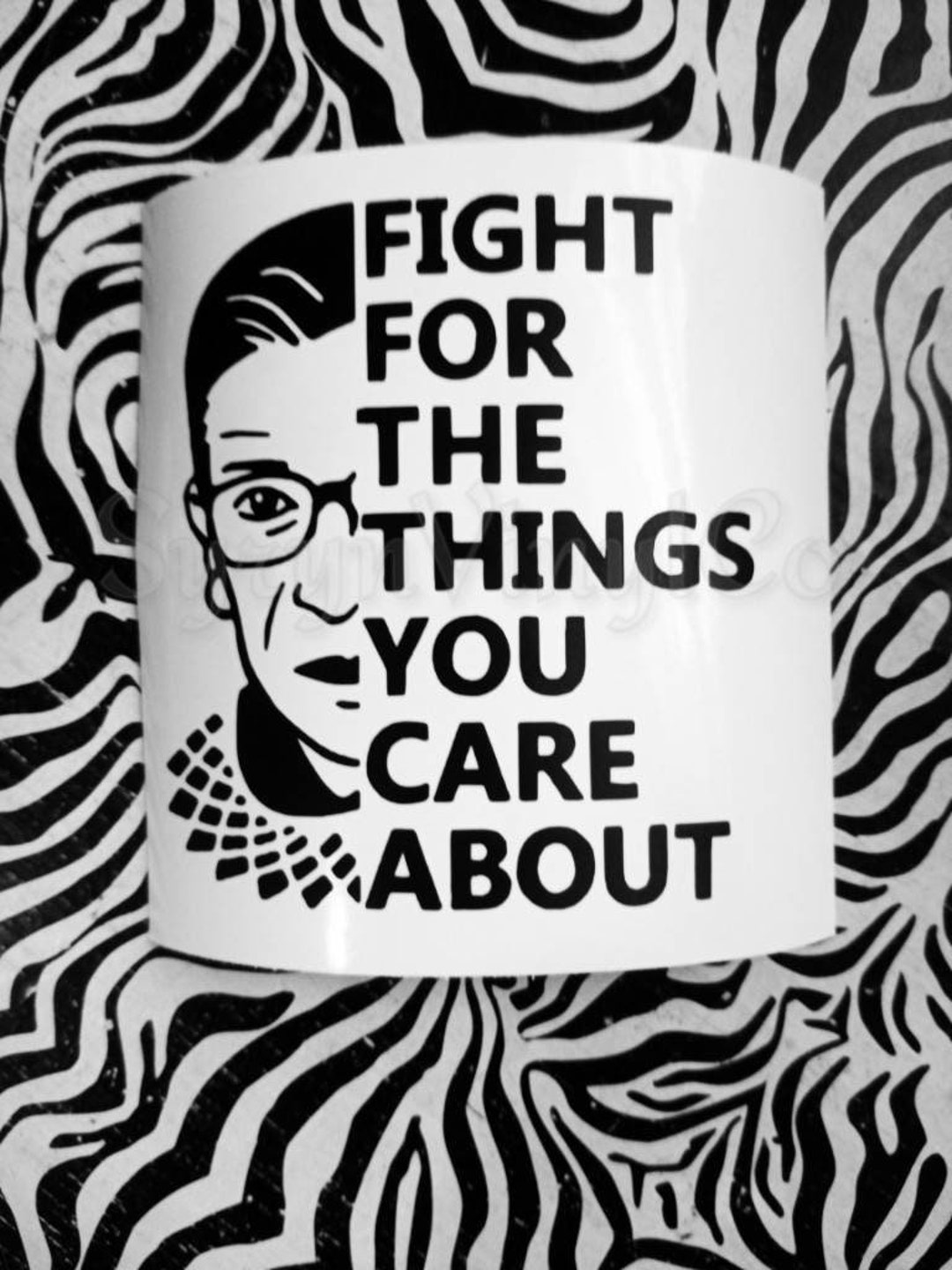 RBG | Ruth Bader Ginsburg Vinyl Decal - Etsy