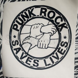 Vinyl Stickers Punk Rock - Etsy