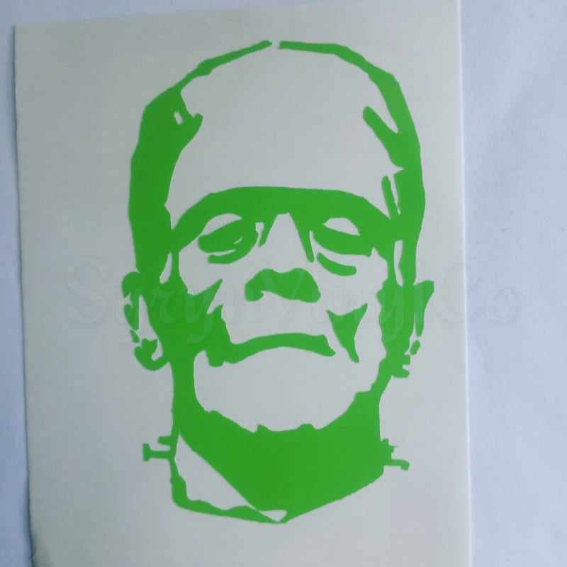 Frankenstein Stencil - Etsy