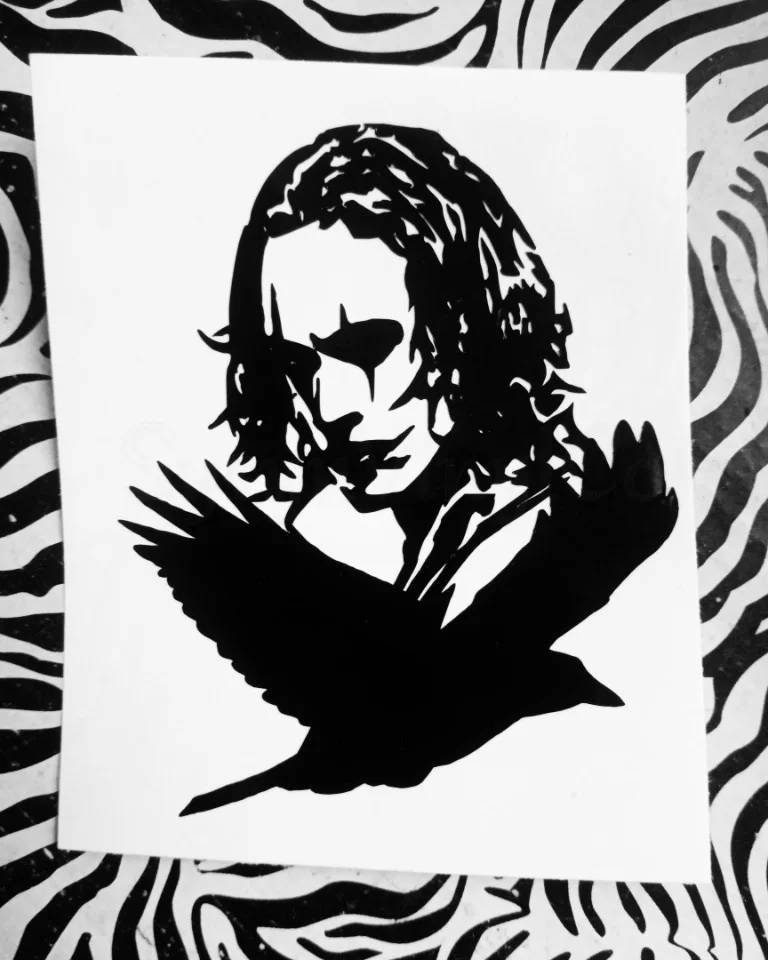 The Crow Vinyl Decal - Etsy
