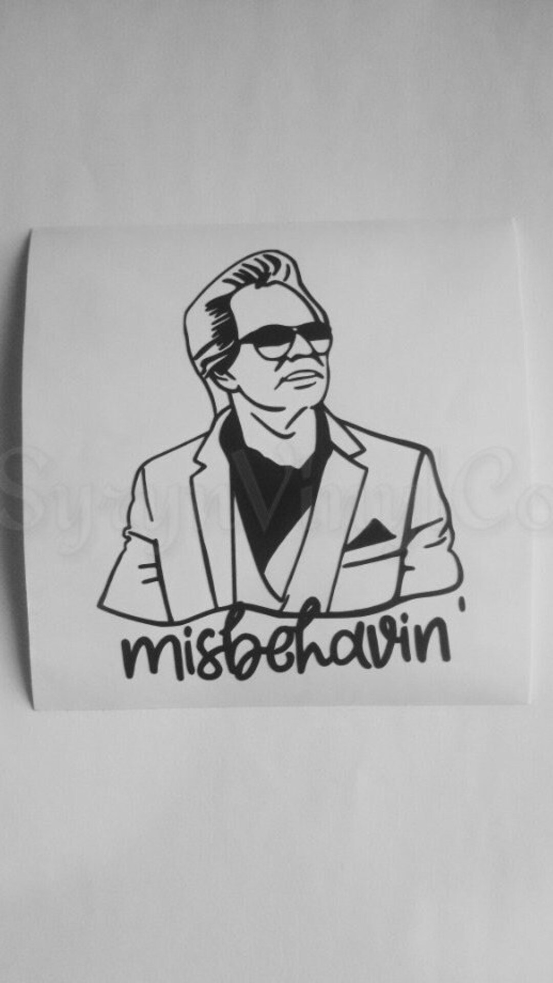 Baby Billy | Misbehavin' | the Righteous Gemstones Vinyl Decal - Etsy