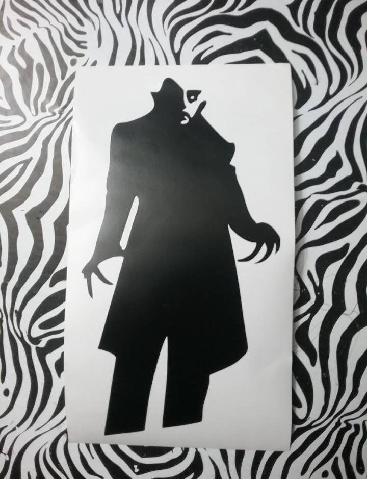 Nosferatu Vinyl Decal - Etsy