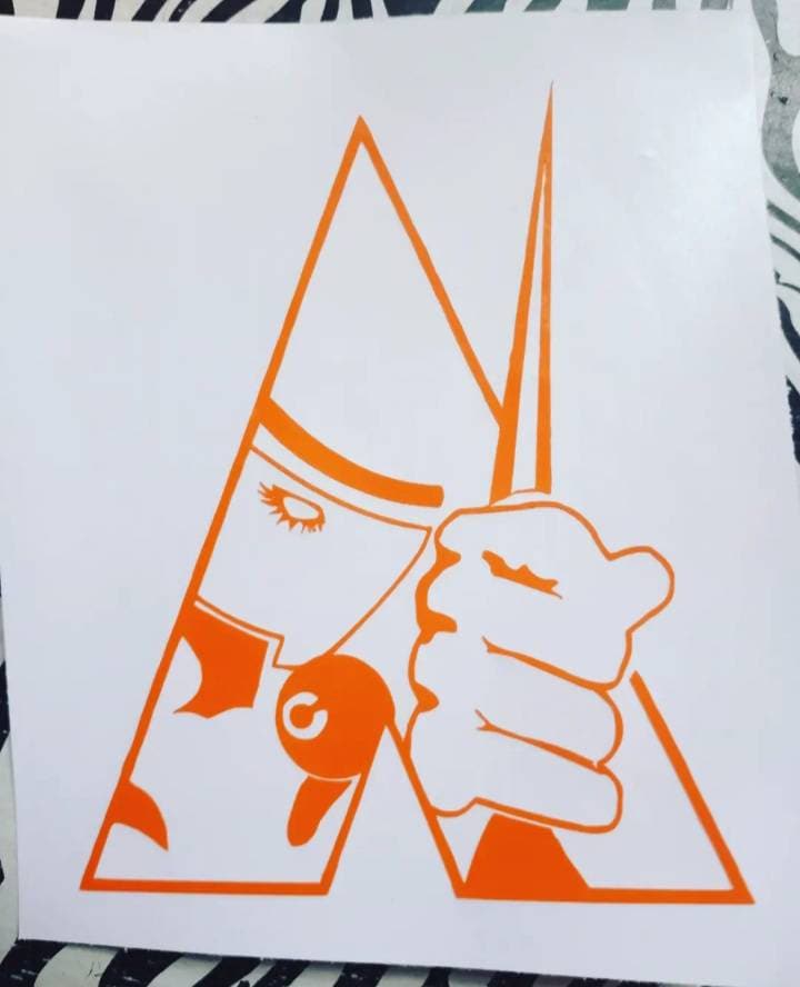 A Clockwork Orange Vinyl Decal - Etsy