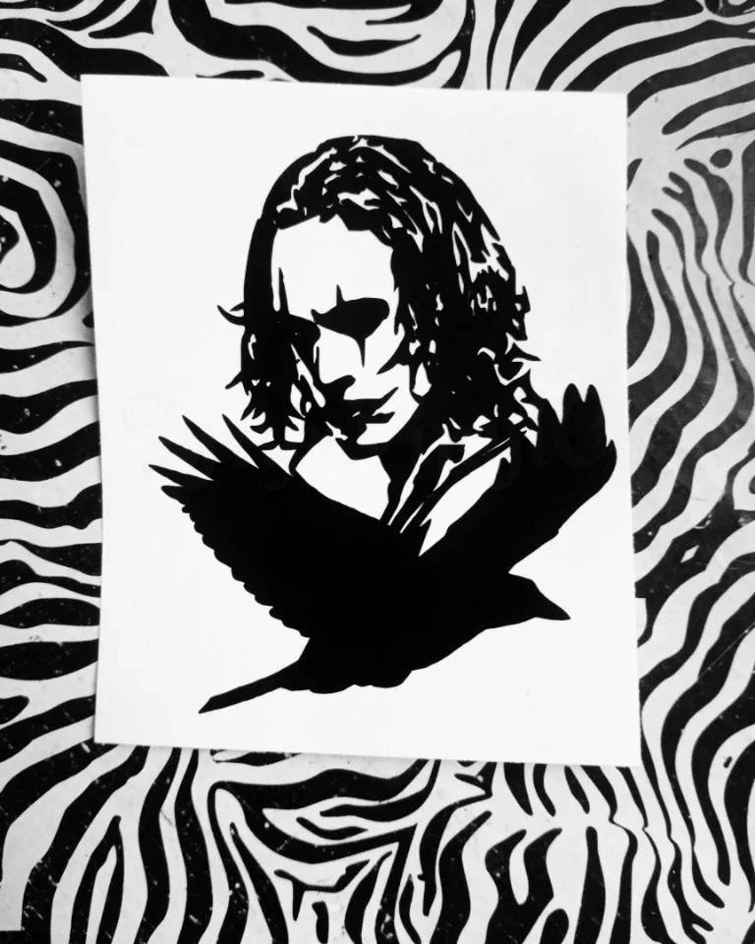 The Crow Vinyl Decal - Etsy