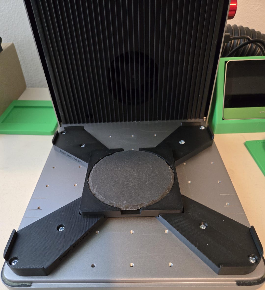 Xtool F1 Ultra Modular Single Round Slate Coaster Jig - Etsy