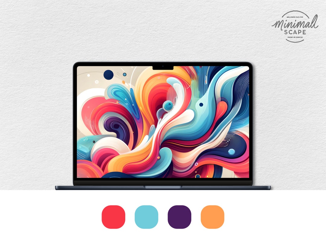 4K Rainbow Wallpaper Set for Iphone, Ipad, Desktop + 188 Matching Icons ...