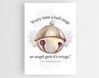 It's a Wonderful Life Sign. Every Time a Bell Rings an Angel Gets His ...
