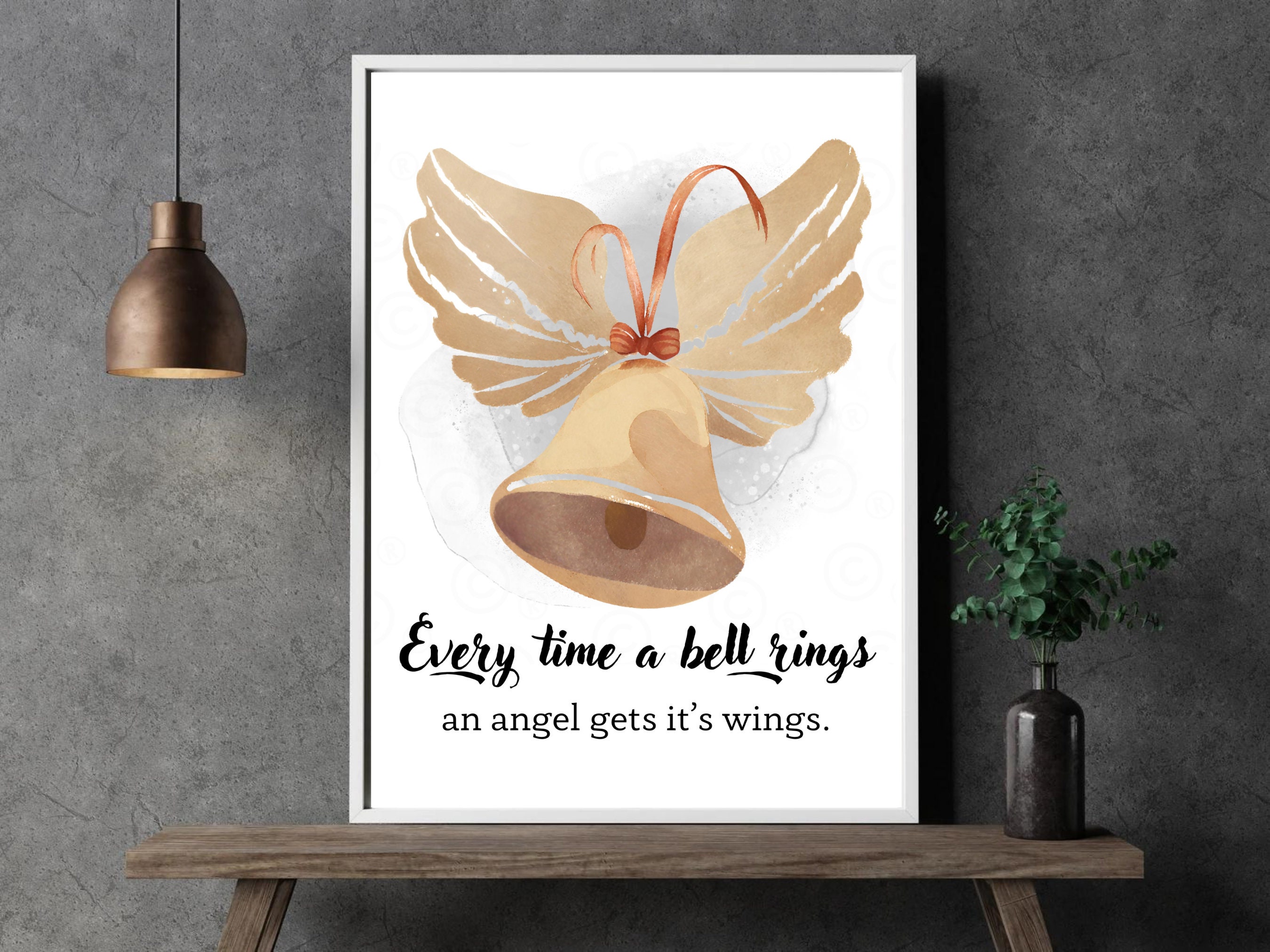 Every Time a Bell Rings Quote, Every Time a Bell Rings an Angel Gets ...
