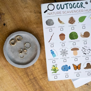 Nature Scavenger Hunt for Kids, Birthday & Nature Exploration Game ...