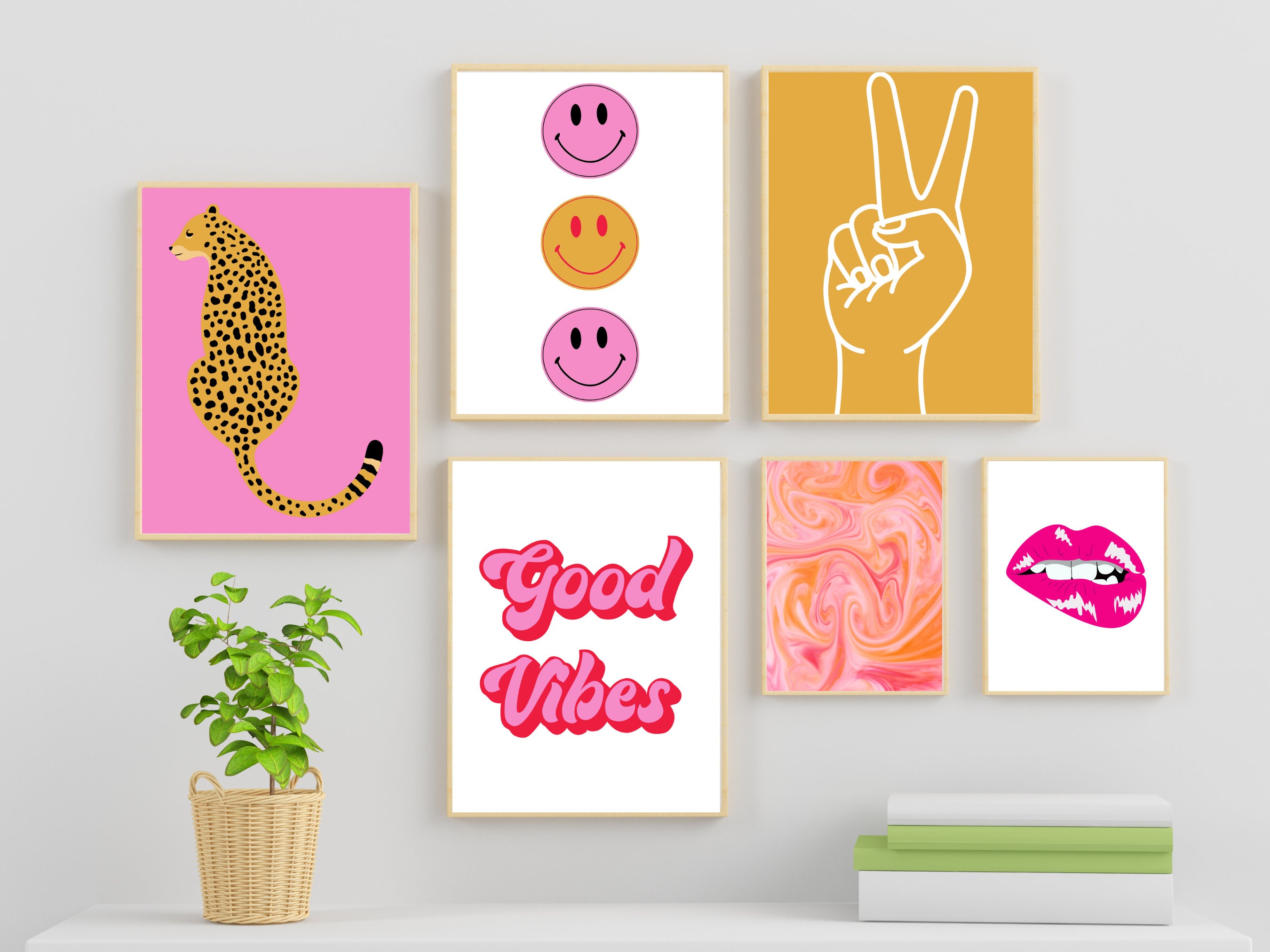 Preppy Room Decor Poster Print Prints Preppy Wall Art - Etsy