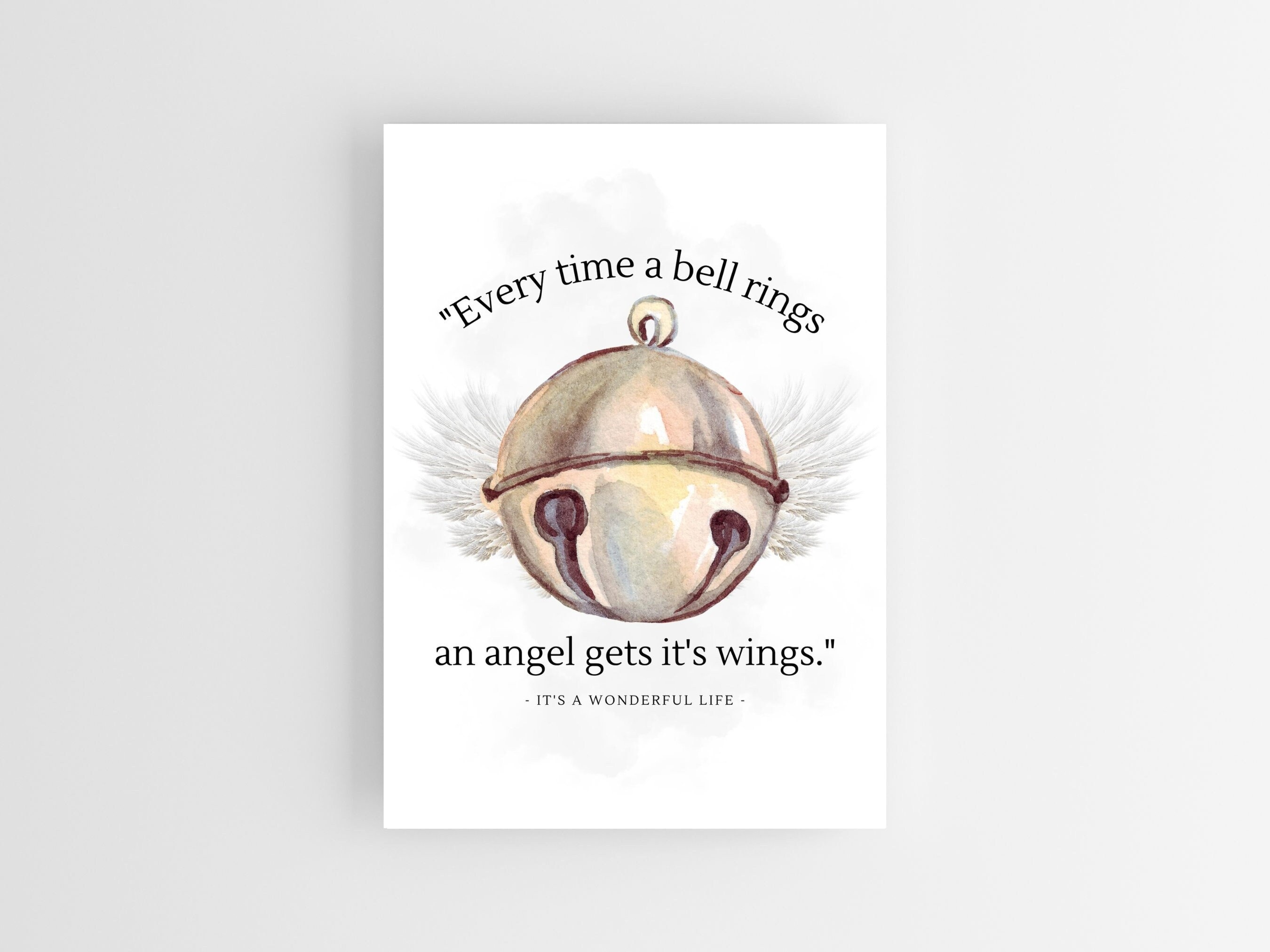 Every Time a Bell Rings Quote, Every Time a Bell Rings an Angel Gets ...