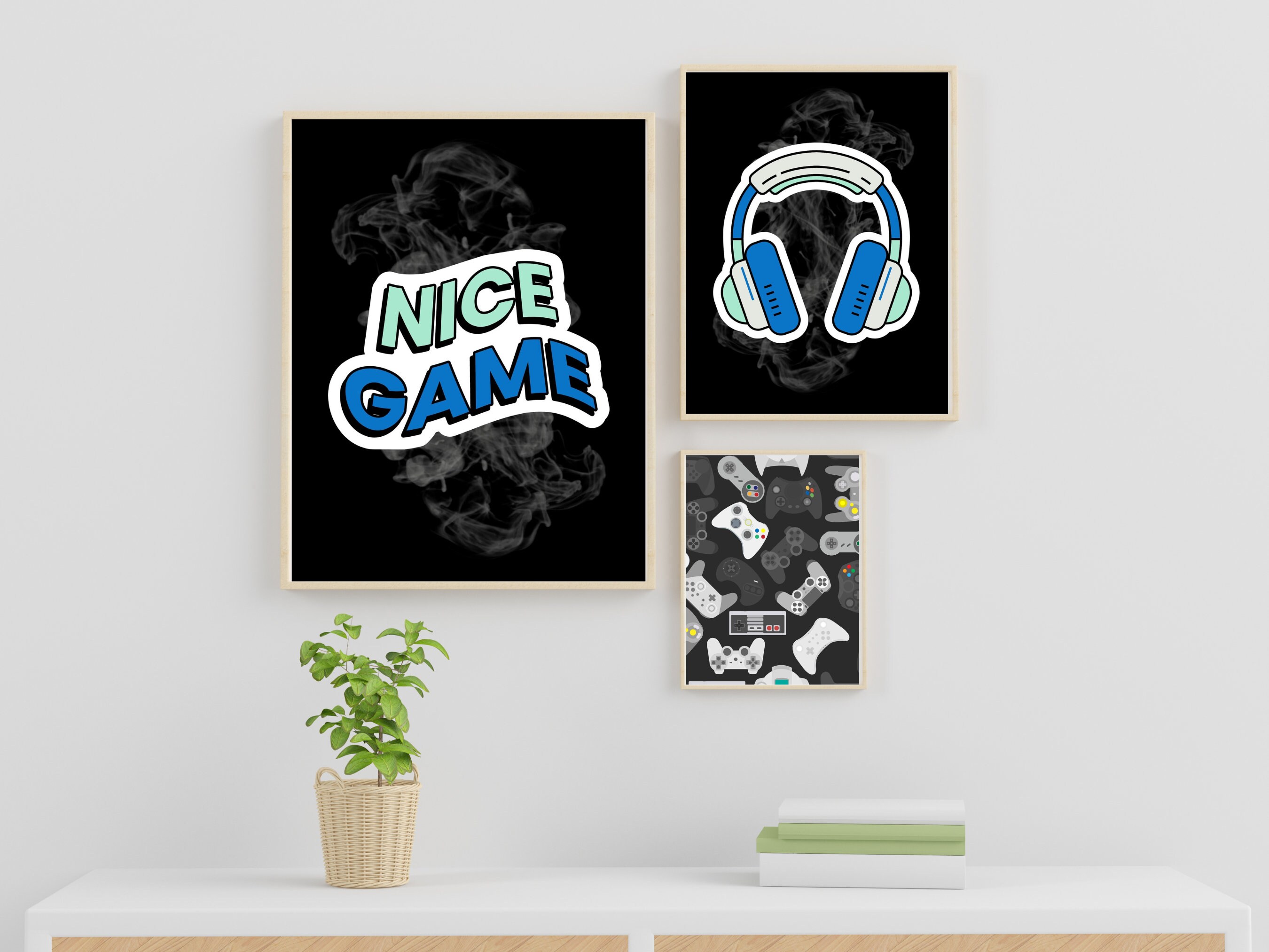Gaming Room Wall Decor, Gaming Room Decor, Gaming Room Ideas, Retro ...