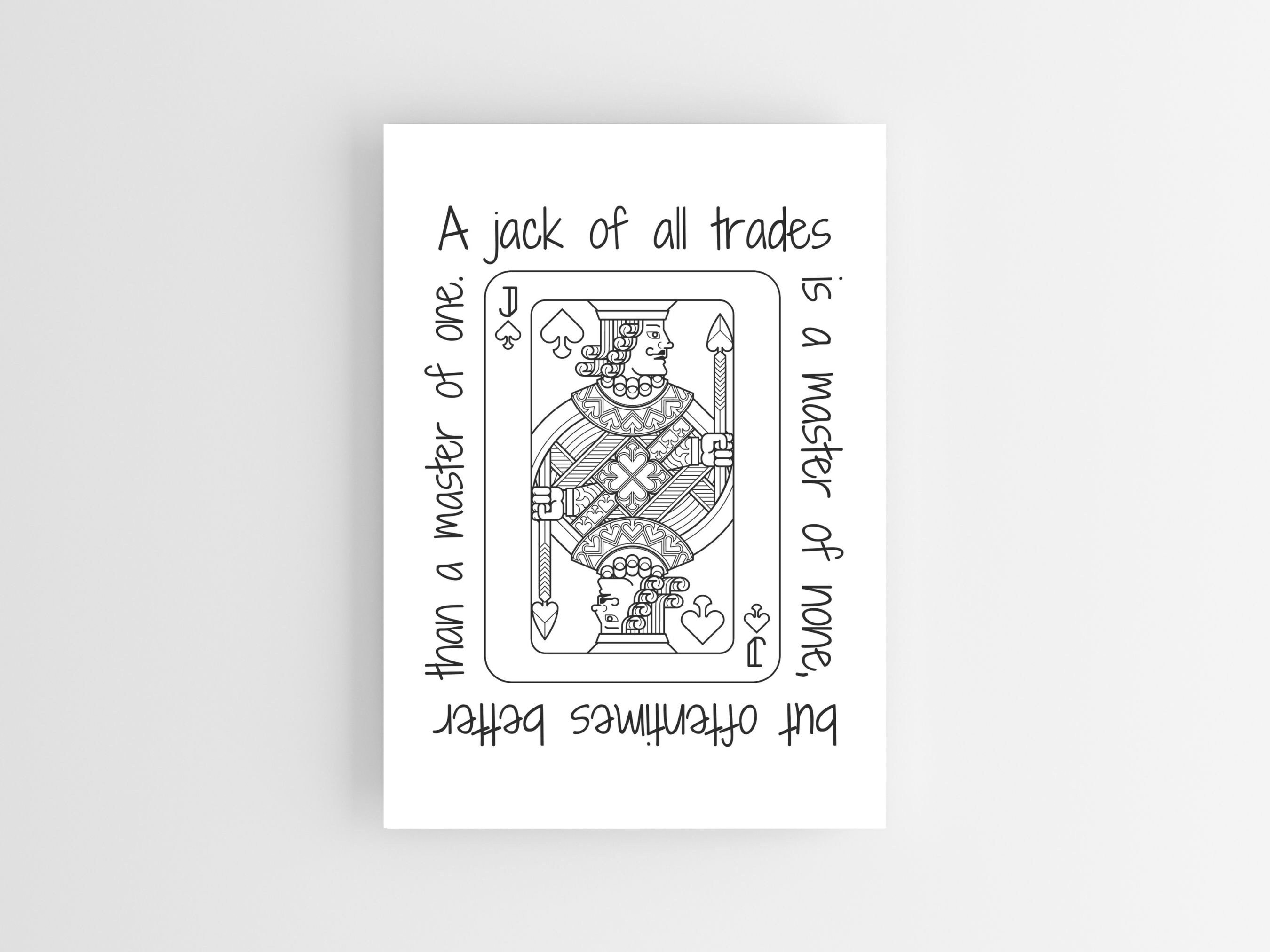 Jack Of All Trades Card