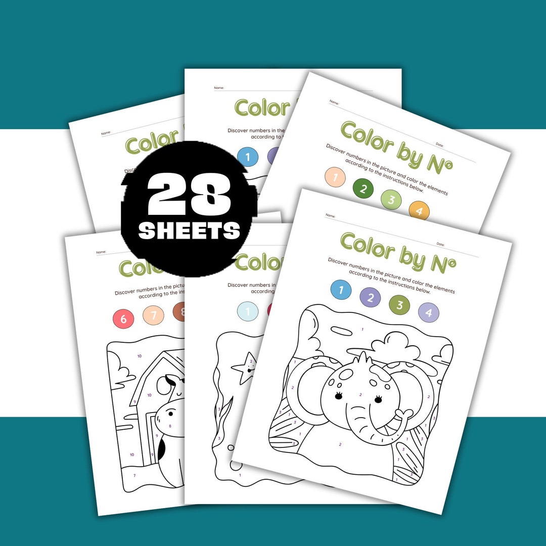 Color by Number, Paint by Number, Paint by Numbers, Color by Numbers ...