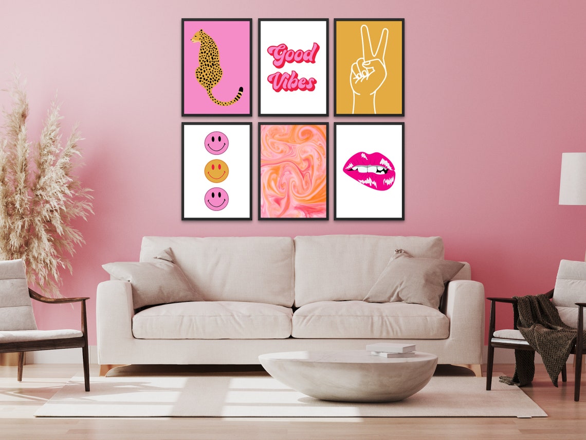 Preppy Room Decor Poster Print Prints Preppy Wall Art - Etsy