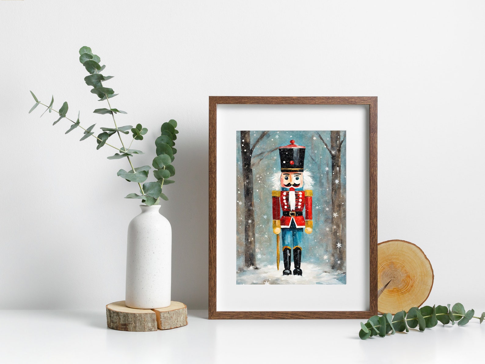 Nutcracker Wall Art, Nutcracker Painting, Nutcracker Print, Nutcracker ...