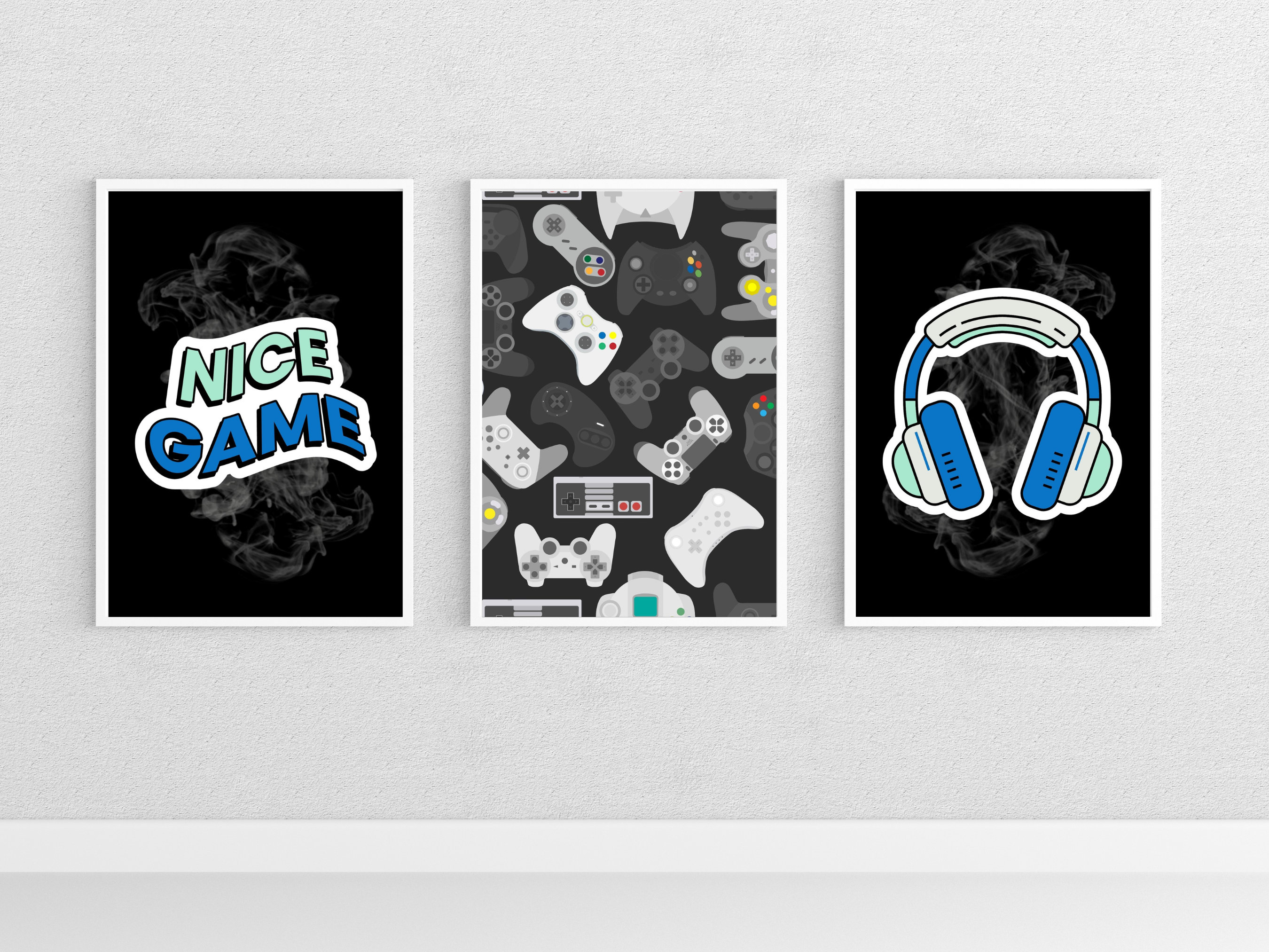 Gaming Room Wall Decor, Gaming Room Decor, Gaming Room Ideas, Retro ...