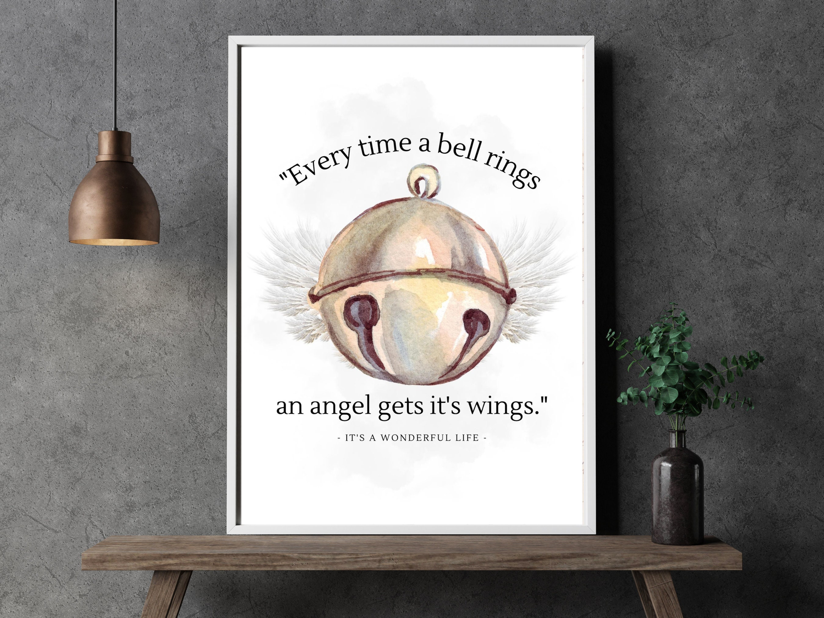 Every Time a Bell Rings Quote, Every Time a Bell Rings an Angel Gets ...