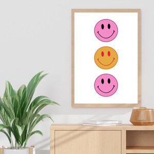 Preppy Room Decor, Poster Print, Prints, Preppy, Wall Art, Peace ...