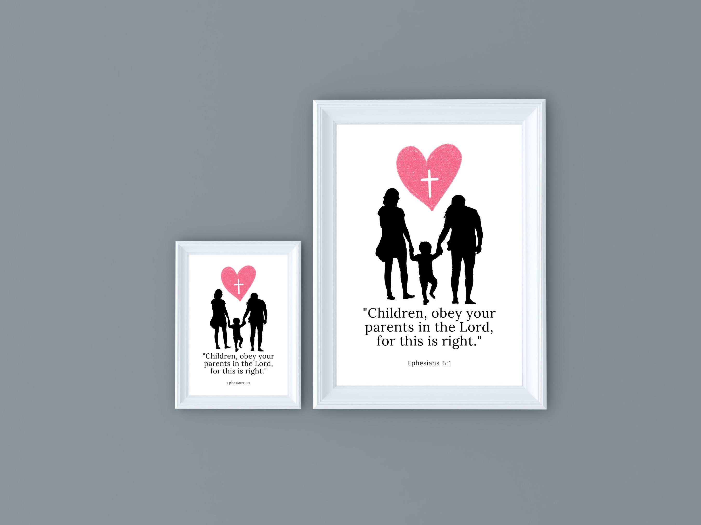 Children Obey Your Parents in the Lord, Scripture Wall Art, Scripture ...