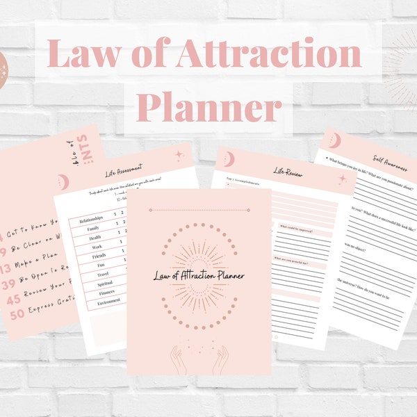 Law of Attraction - Etsy