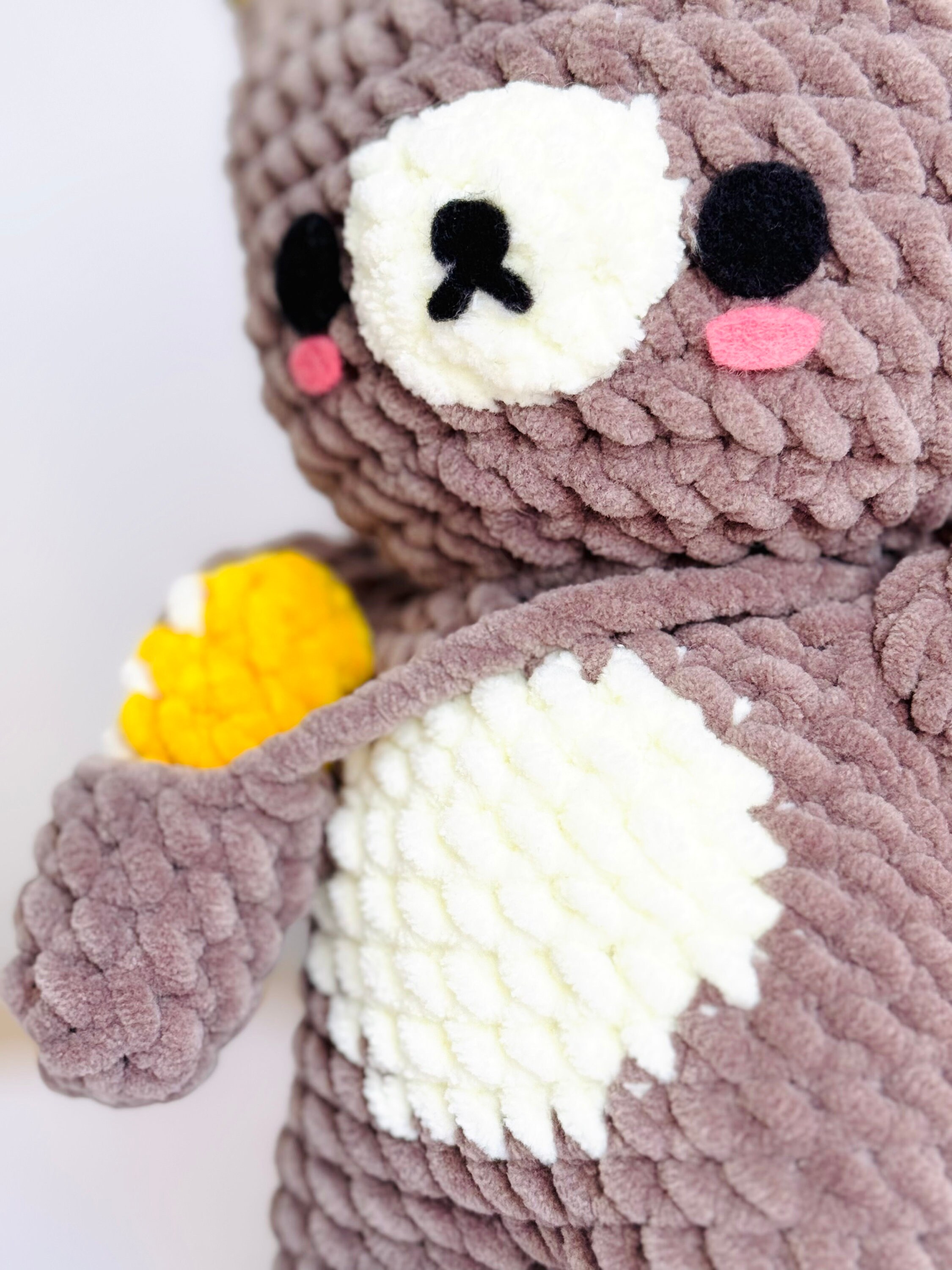Rilakkuma Bear Crochet Plushie Made to Order 100% Handmade - Etsy