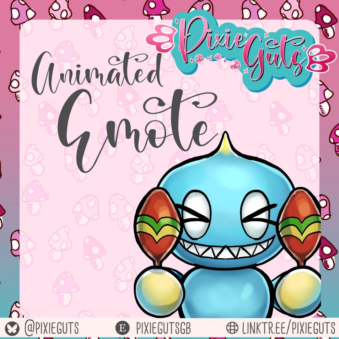 ANIMATED Chao Dance Emote - Cute Sonic Neutral Chao Dance Maracas Emote ...