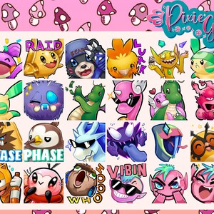 Egg Month Pokemon Twitch Emote - Mr Mime Hatching - Etsy
