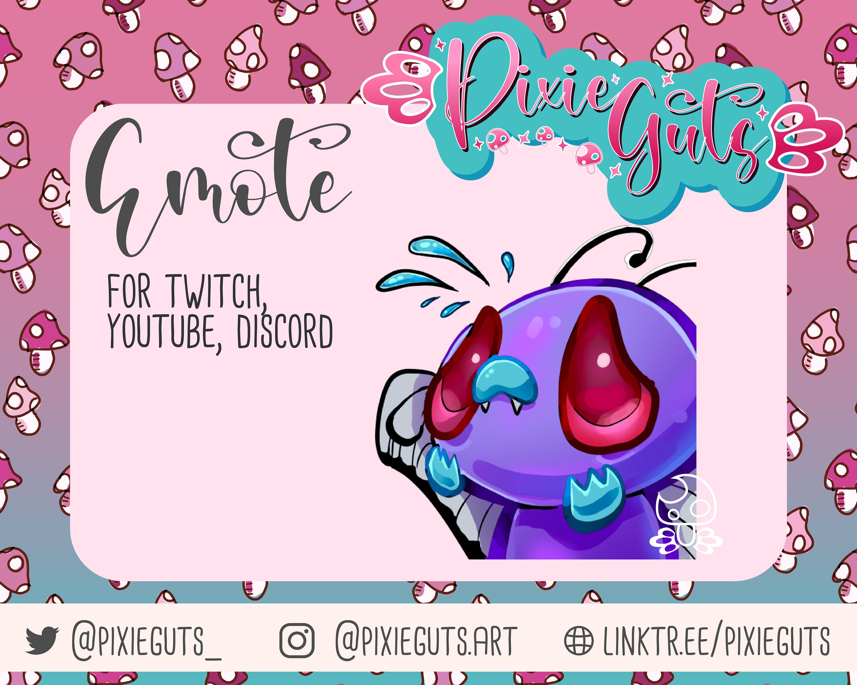 Shocked Butterfree Emote – Pokemon Twitch/discord (digital Download) - Etsy