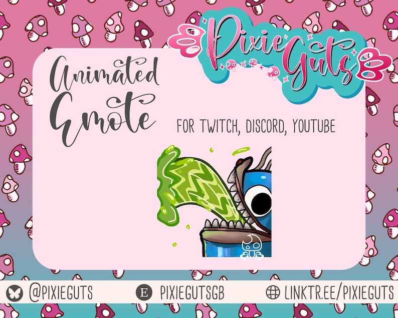 ANIMATED Puke REPO Emote - Blue R.E.P.O Spewer Animation Emote for ...