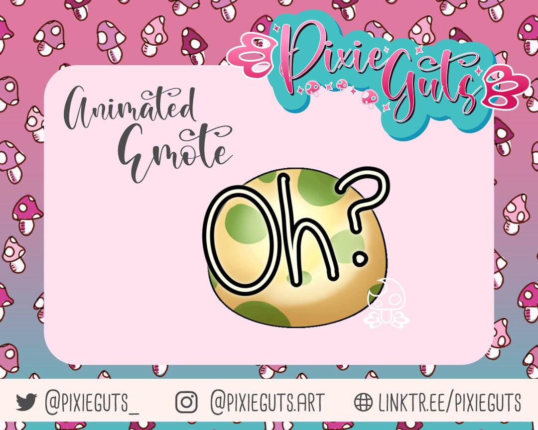 Egg Month Animated Egg Hatching Emote - Bouncing Pokemon Egg 'oh ...