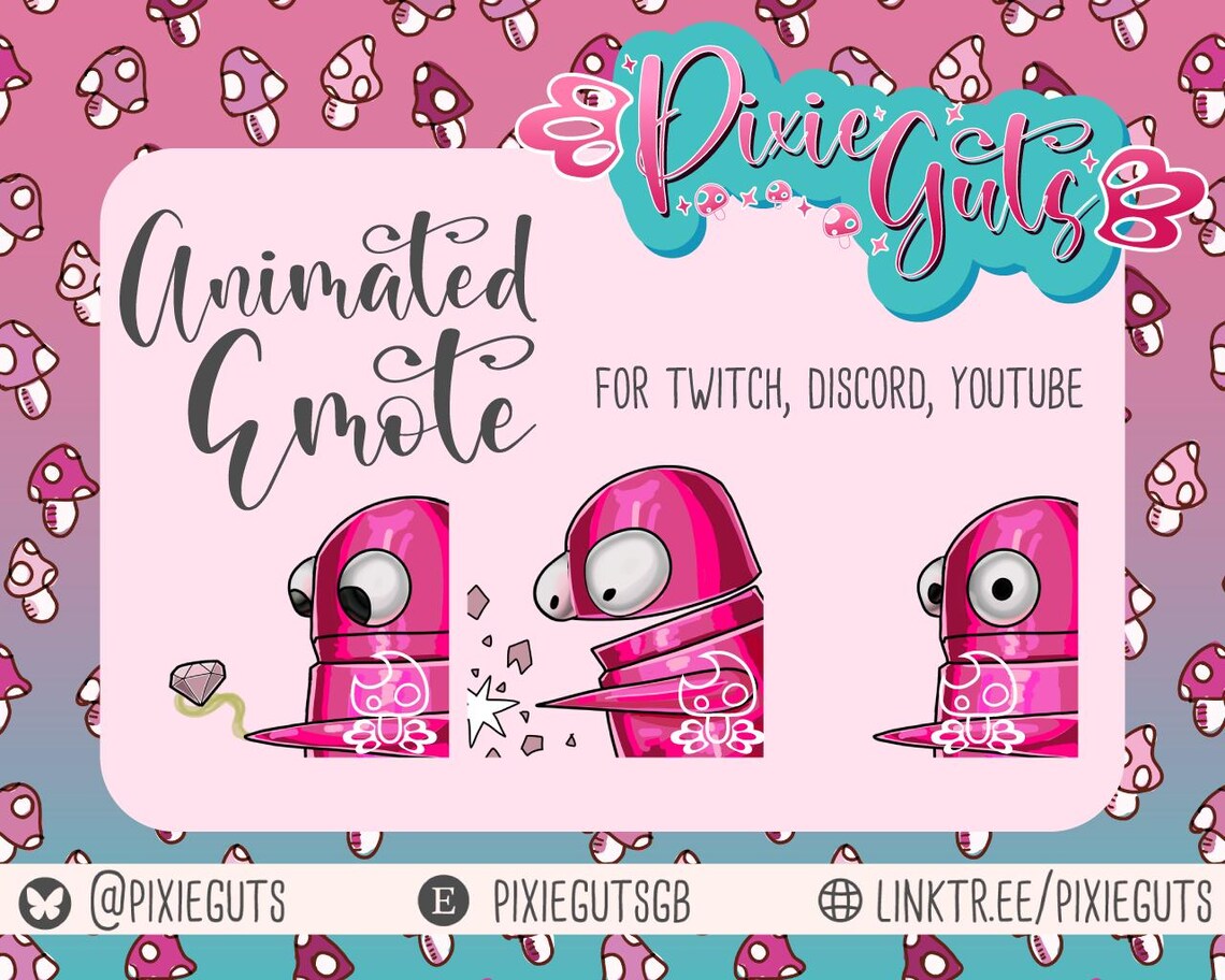 Animated Oops REPO Emote: Pink Diamond Smash (digital Download) - Etsy