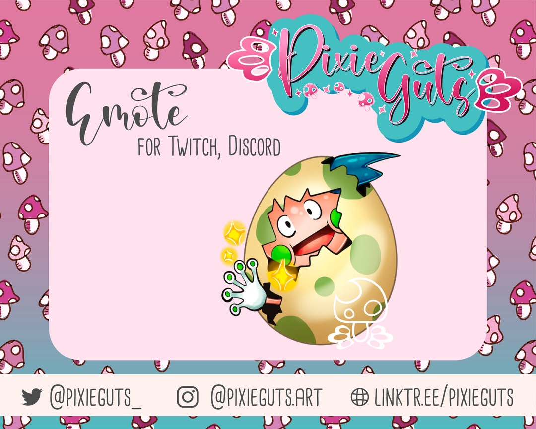Egg Month Pokemon Twitch Emote Mr Mime Hatching - Etsy