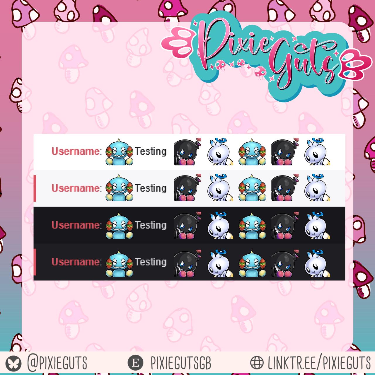 ANIMATED Chao Emote Pack - 3 Cute Sonic Hero Neutral Dark Chao Emotes ...