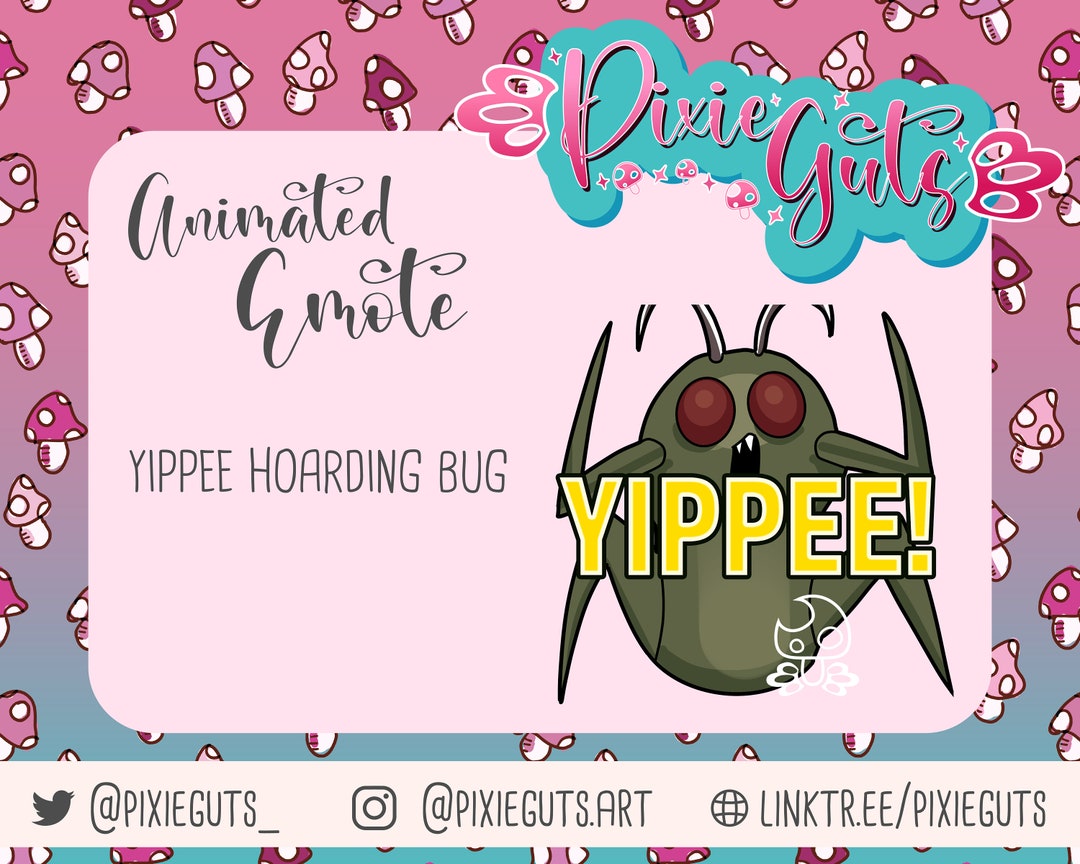 Lethal Company Animated Yippee Hoarding Bug Emote (digital Download) - Etsy