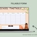 Printable Fillable School Timetable Instant Download. Cute School ...