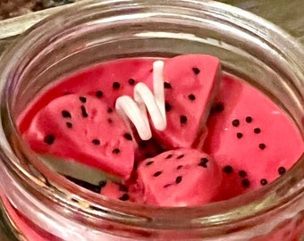Watermelon Candle - Etsy