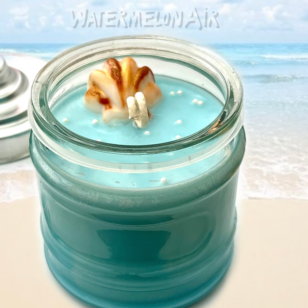 SALTY SEA Soy Candle | 14oz | House Warming Gift | Natural Soy Wax ...