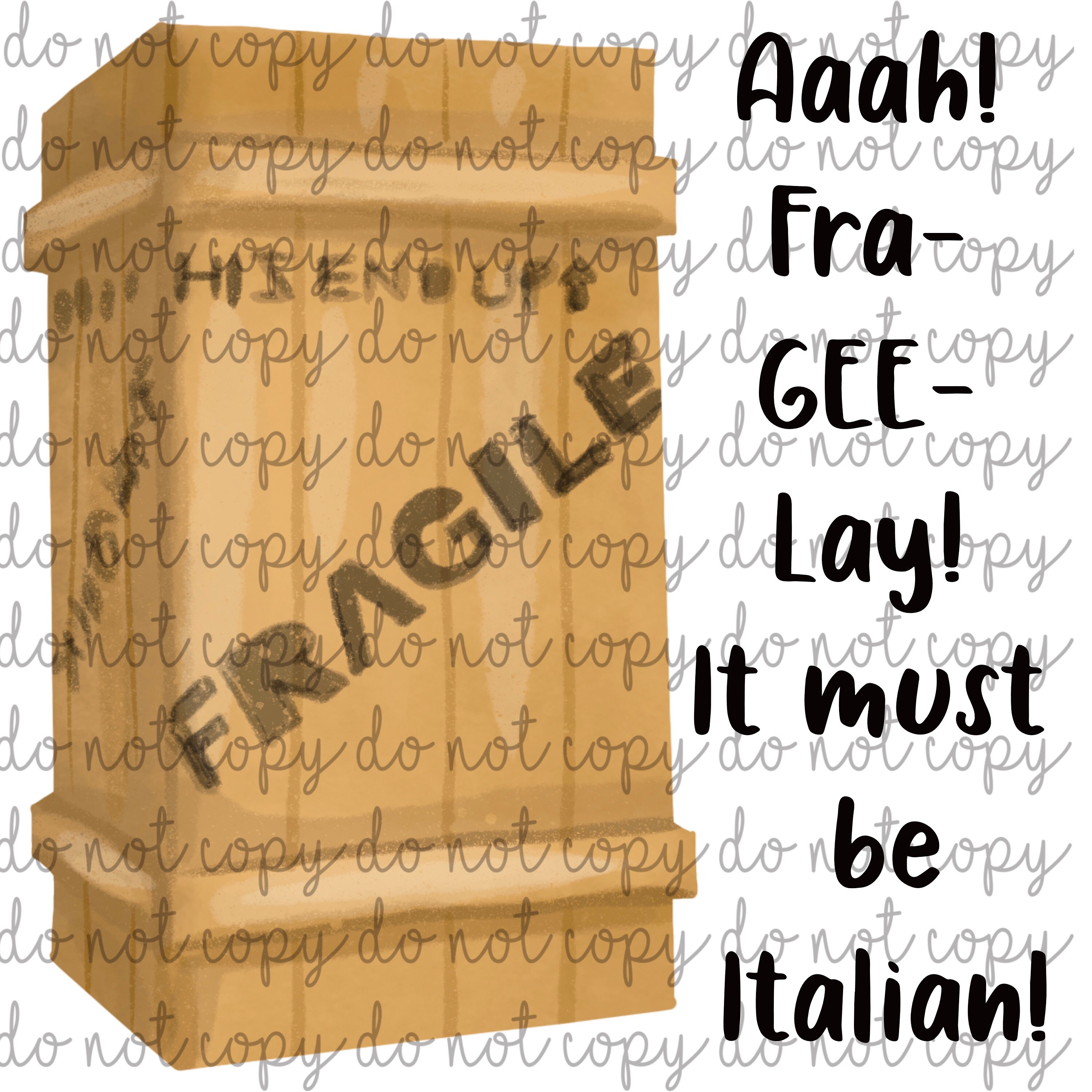 Fra-gee-lay Christmas Story PNG - Etsy