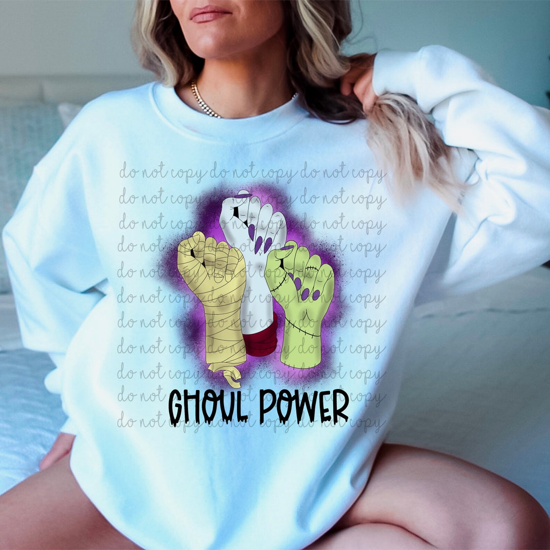 Ghoul Power PNG - DIGITAL DOWNLOAD - Etsy