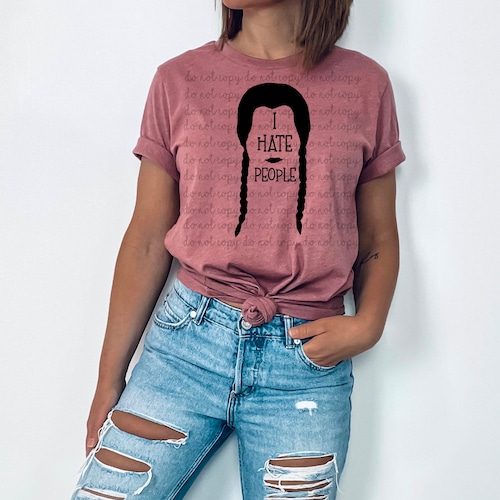 I Hate People Wednesday SVG File Instant Download Wednesday - Etsy