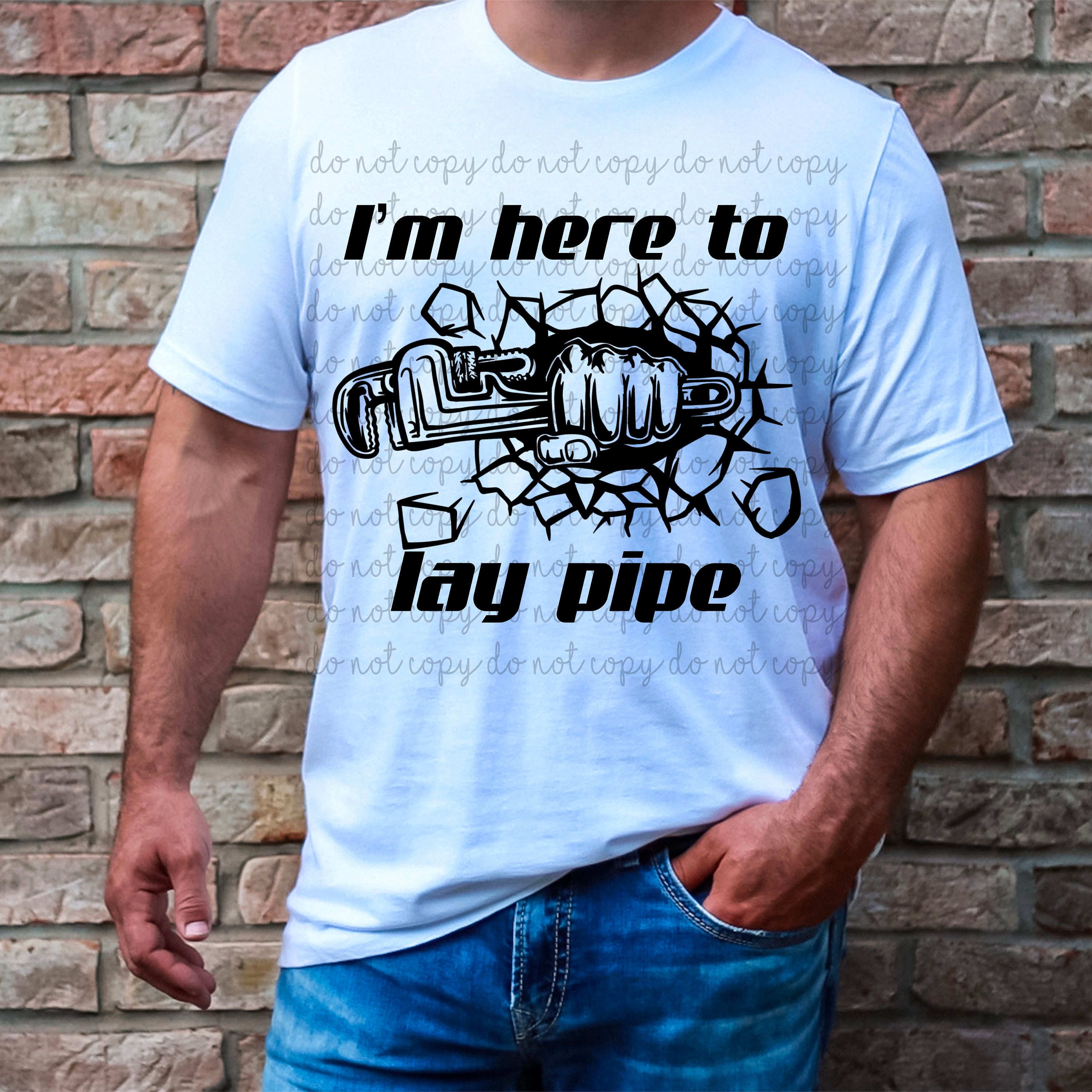 Im Here to Lay Pipe PNG - Etsy
