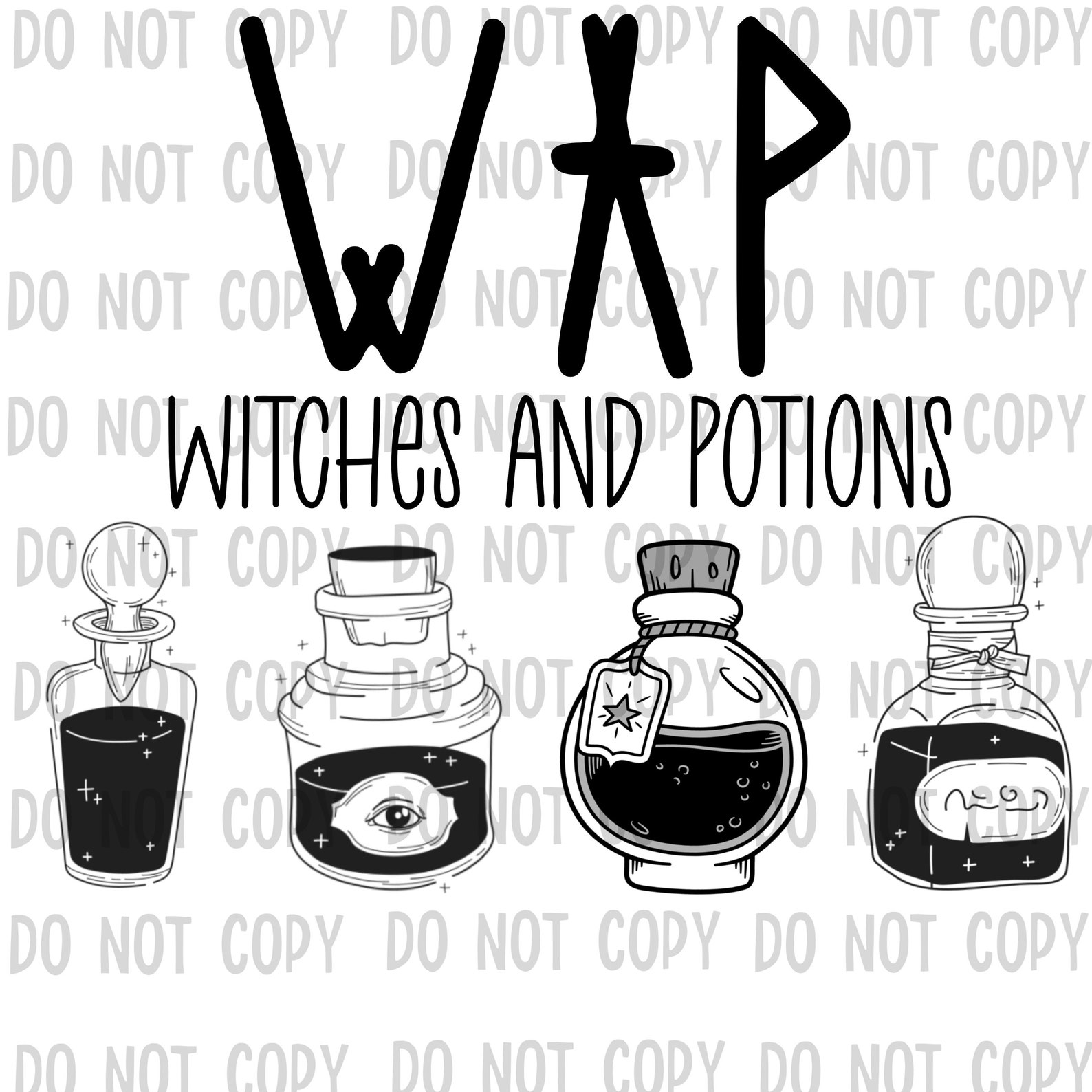WAP Witches and Potions PNG - Etsy