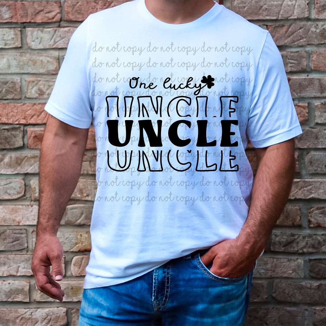 One Lucky Uncle Png Etsy