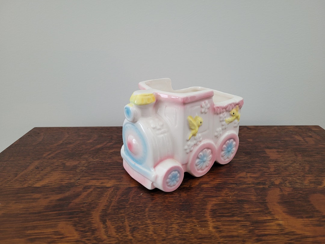 Baby Chick Train Planter Nursery Decor - Etsy
