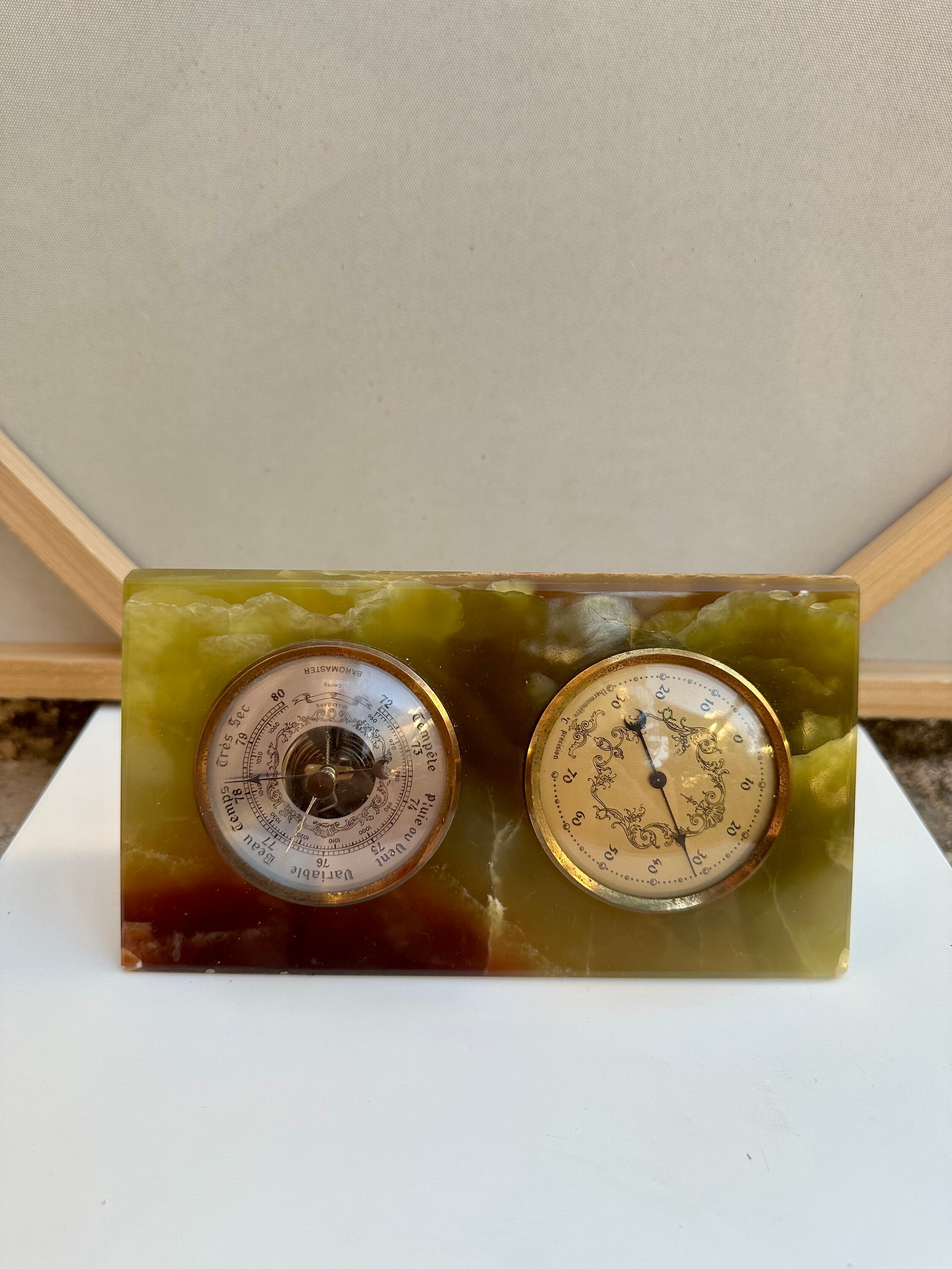 Vintage Desk Barometer Circa 1930's - Etsy