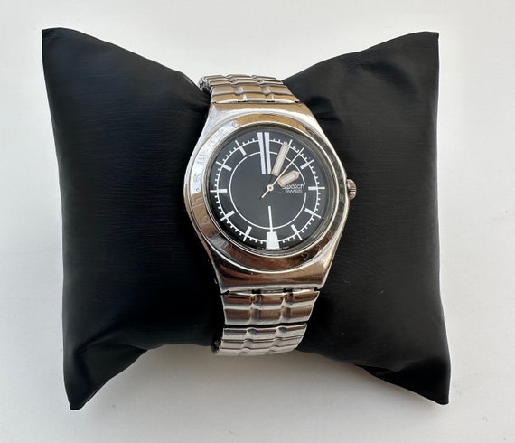 Vintage Swatch Irony Stainless Steel with Elastic Ban… - Gem