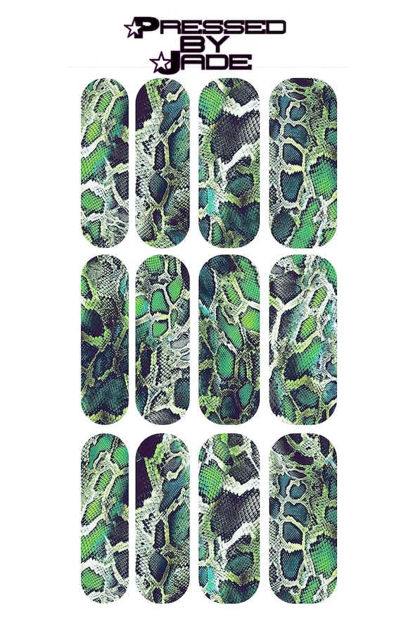 Green Snake Decals - Etsy